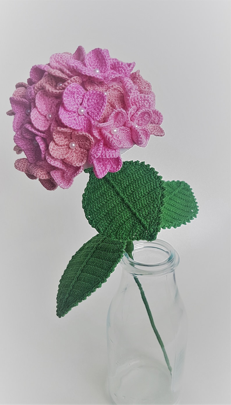 Hydrangea Crochet Pattern - Etsy