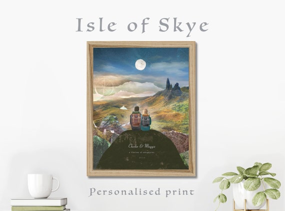 Personalised SKYE Print Isle of Skye Gift Wedding Gift - Etsy