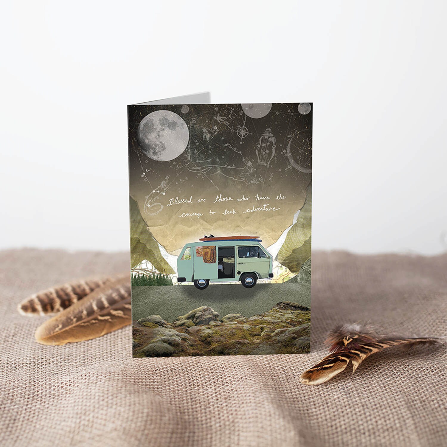 Adventure Card Camper Van Card Vanlife Card Travellers - Etsy UK