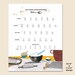 Kitchen Conversion Chart Print Baking Conversion Kitchen - Etsy