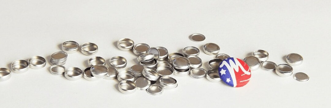 Cover Buttons 7 Sizes 100 Pack US Made - Etsy