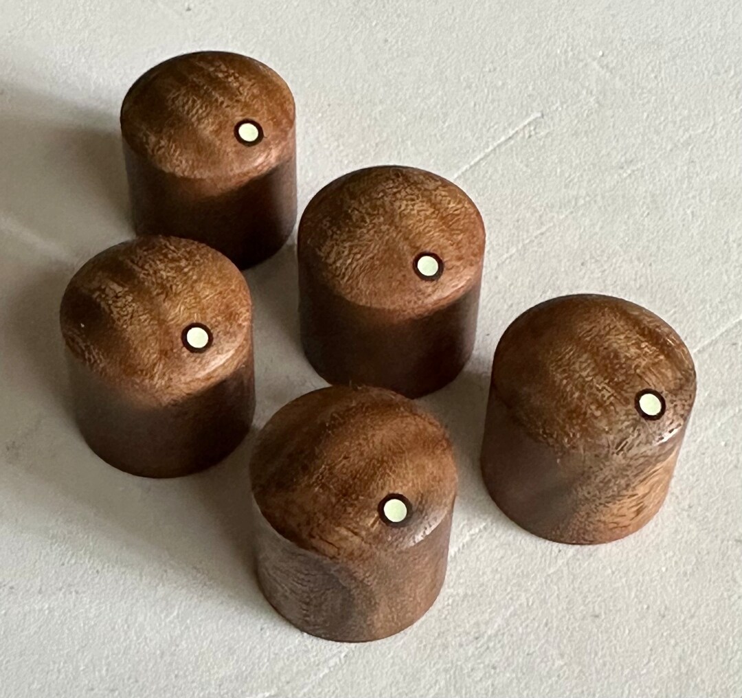 Flame Walnut Guitar Knobs: PRICE/KNOB - Etsy