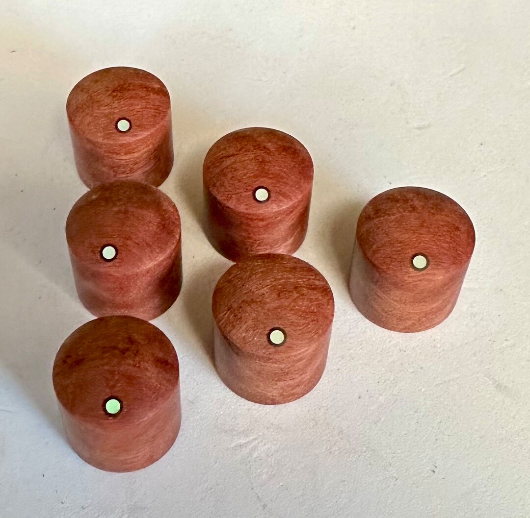 Dyed/stabilized Maple Burl Guitar Knobs - Etsy