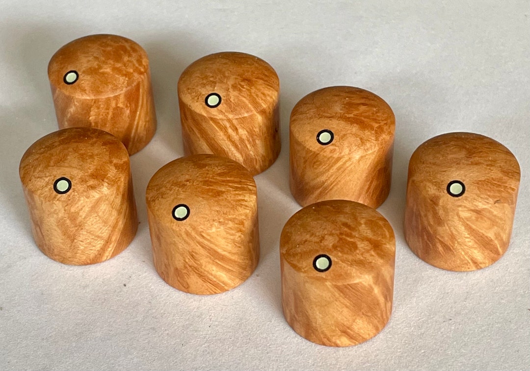 Maple Burl Guitar Knobs - Etsy
