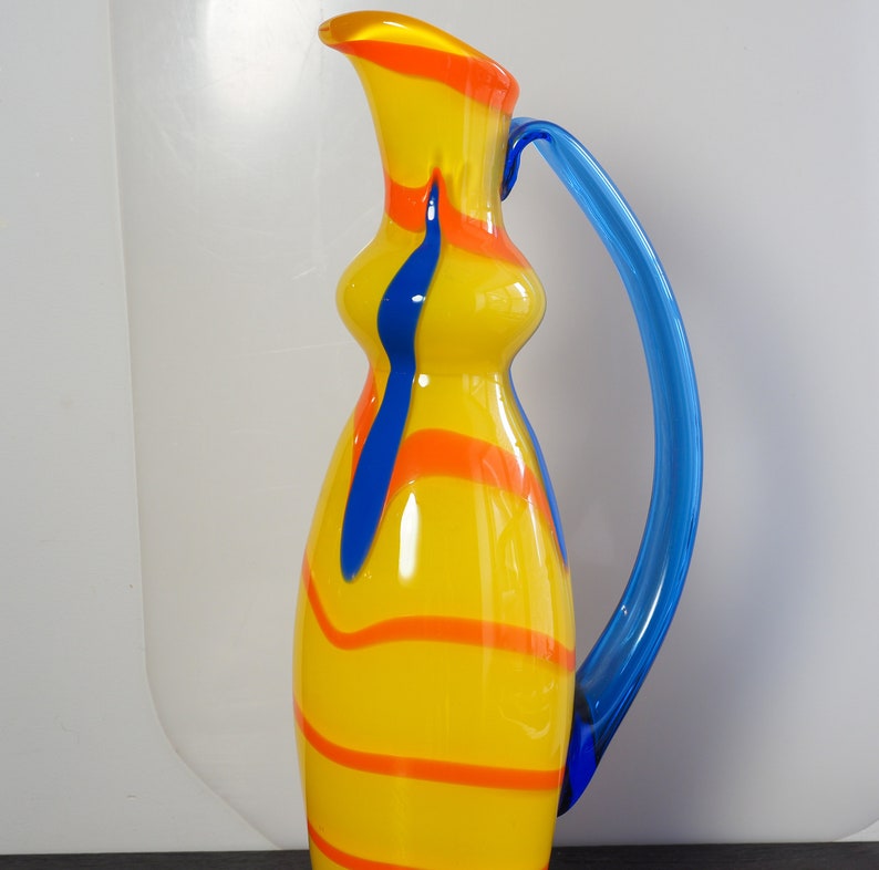 ORREFORS Pitcher Carafe Signed Numbered and Dated,glass Juice Carafe ...
