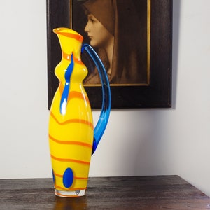 ORREFORS Pitcher Carafe Signed Numbered and Dated,glass Juice Carafe ...