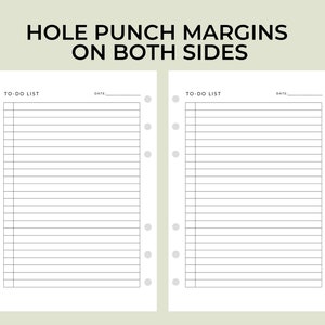 To Do List Printable Simple to Do List, 4 Versions Included, A4/a5 ...