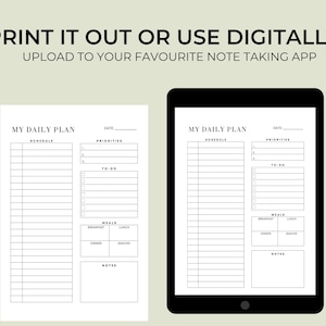 24 Hour Daily Planner Printable, Military Time Blocking Template, Work ...