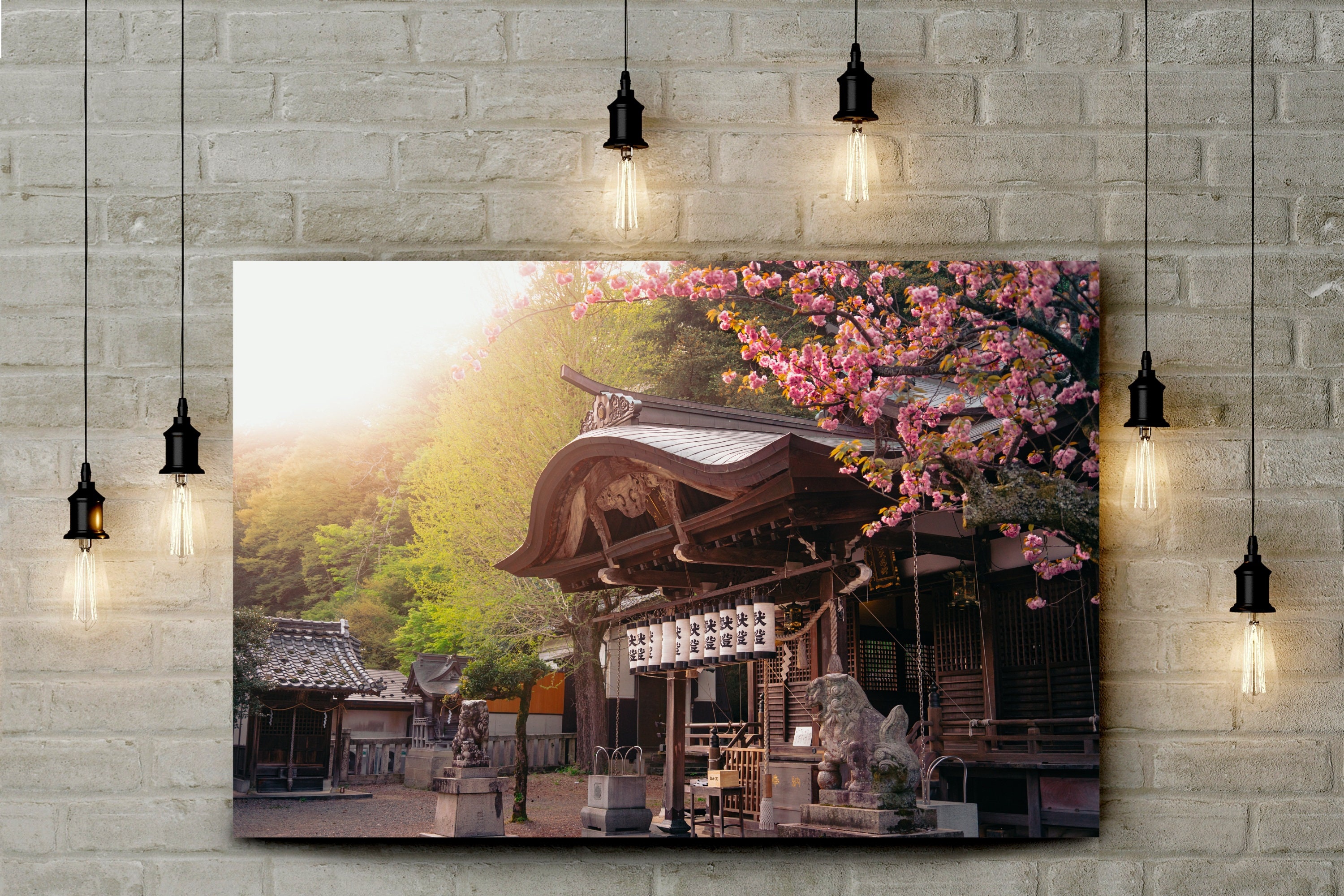 Kinosaki Onsen Shishojinja Shrine Poster High-quality Japan - Etsy