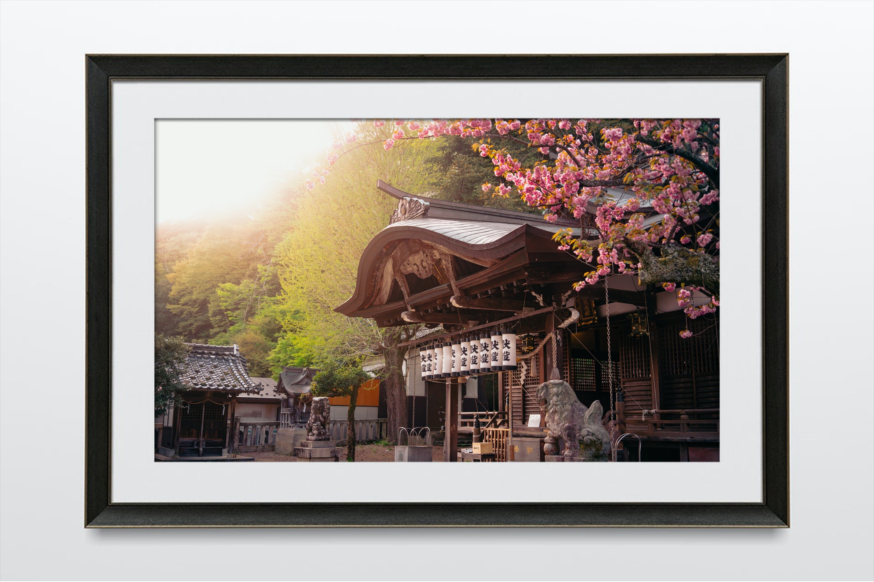 Kinosaki Onsen Shishojinja Shrine Poster High-quality Japan - Etsy