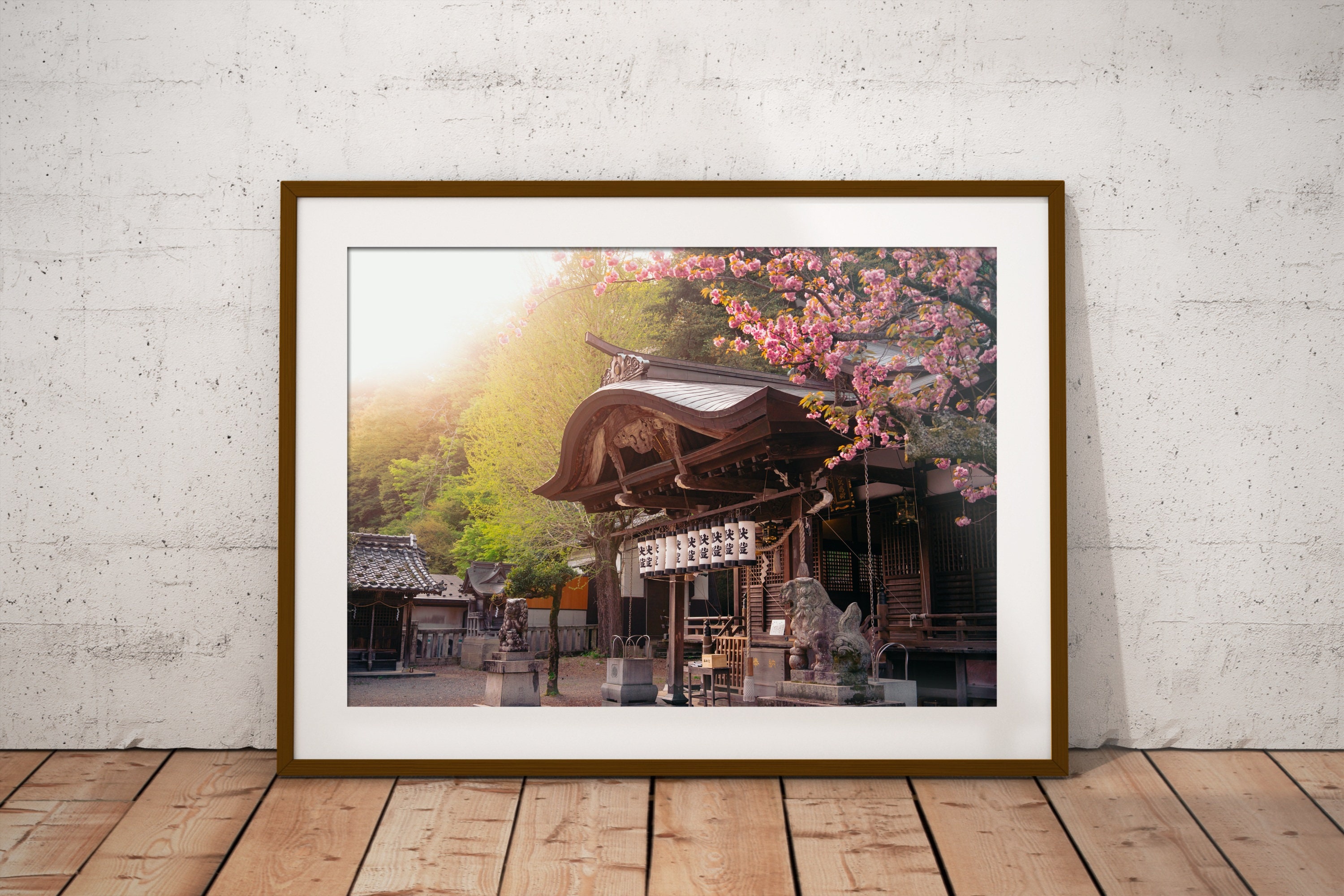 Kinosaki Onsen Shishojinja Shrine Poster High-quality Japan - Etsy