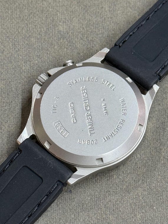 Rare Casio Timber Cruiser TIC-3 Military Field Vintag… - Gem