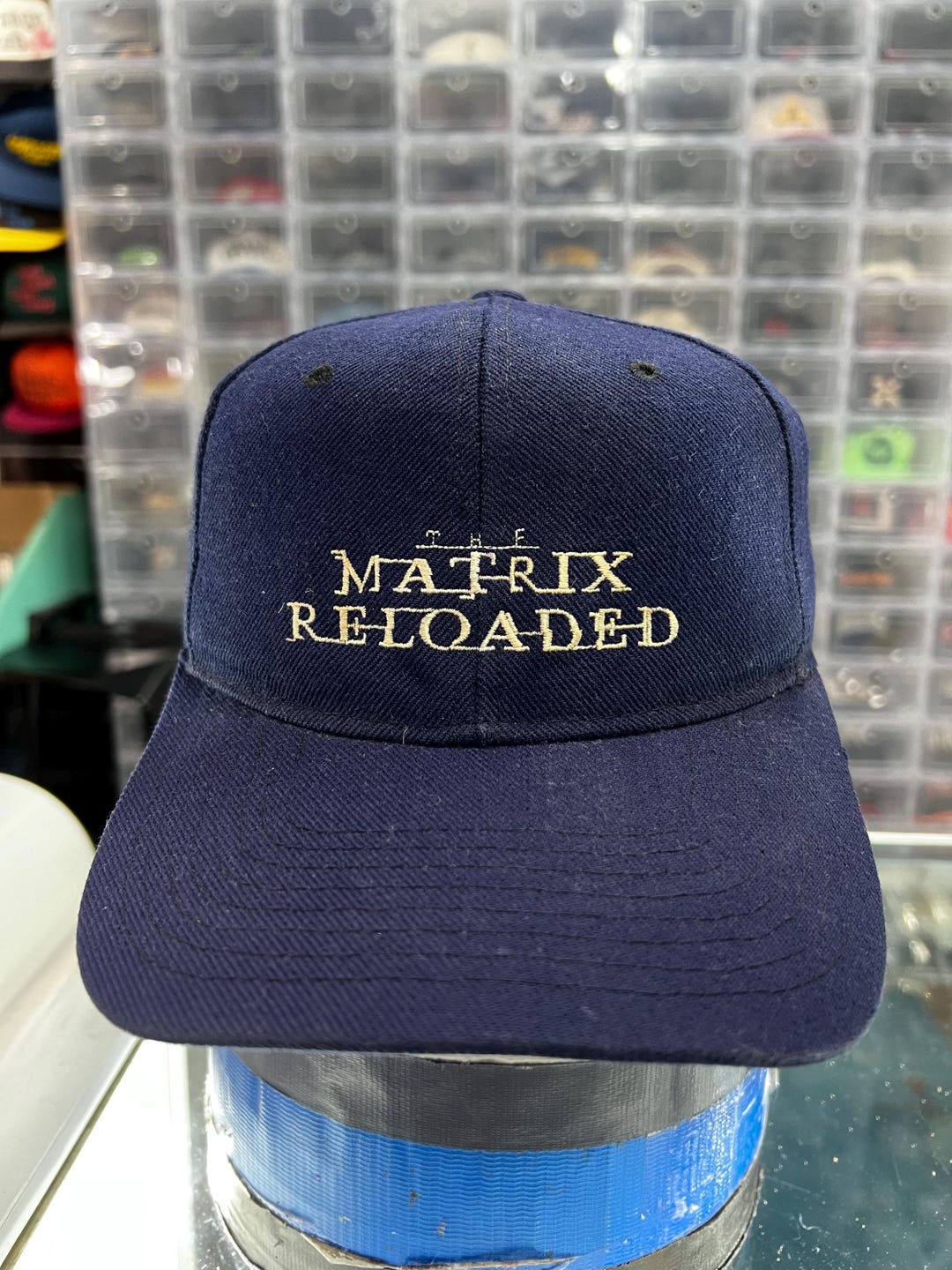 Vintage the Matrix Reloaded Movie Cap Keanu Reeves - Etsy