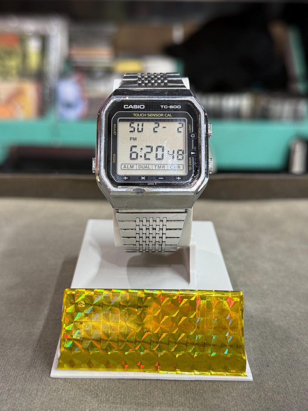 Vintage 80s Casio TC-600 Touch Sensor Calculator Digital Wrist Watch - Etsy