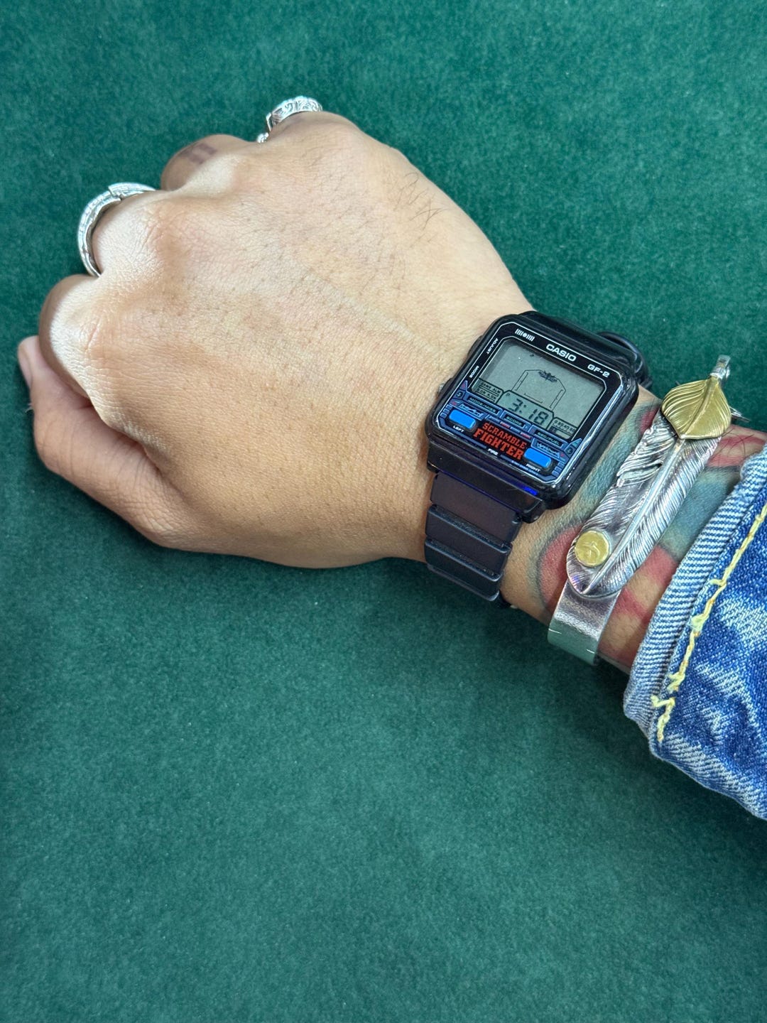 Vintage Casio Game GF-2 Scramble Fighter Digital Watch - Etsy