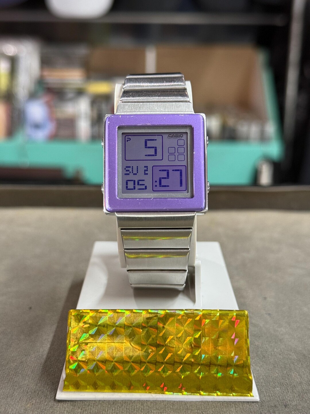 Vintage Casio Futurist Digital Wrist Watch - Etsy