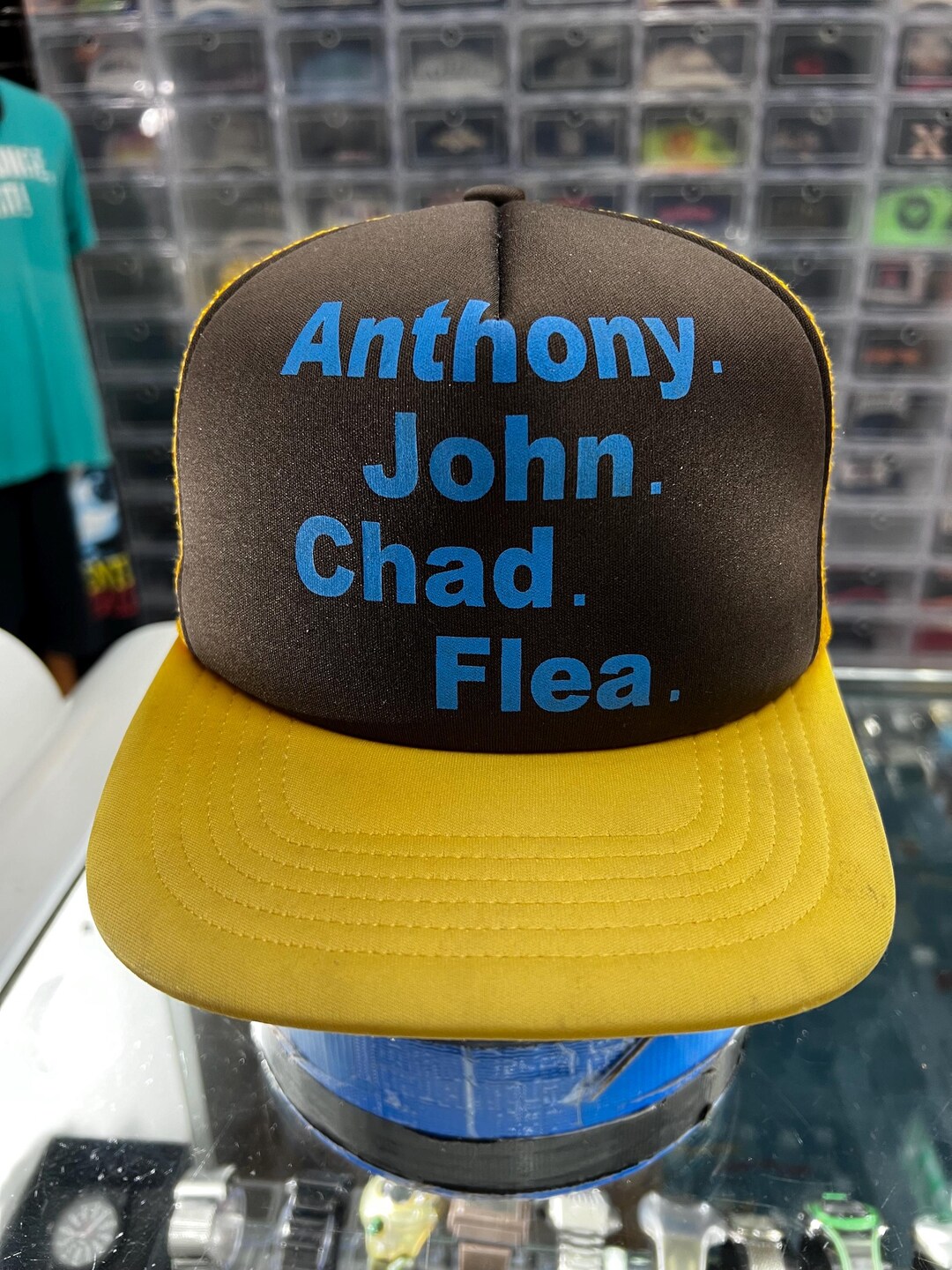 Red Hot Chilli Peppers RHCP Band Line up Anthony John Chad Flea Trucker ...