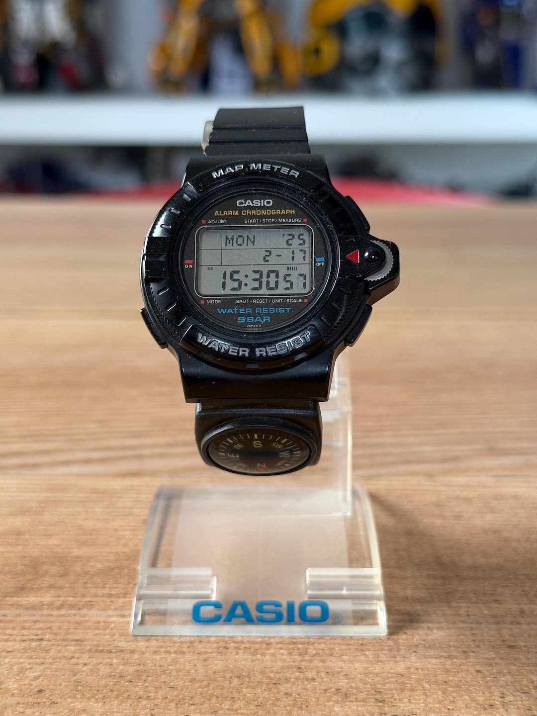 Vintage Casio MAP 100 Map Meter Watch Rare - Etsy