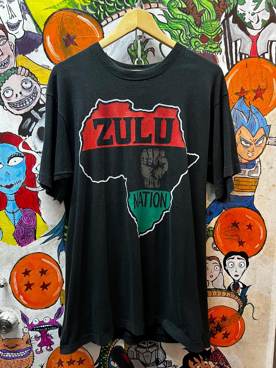 Zulu Funk Afrika Bambaata Vintage Rap Hip Hop Tshirt Rare - Etsy