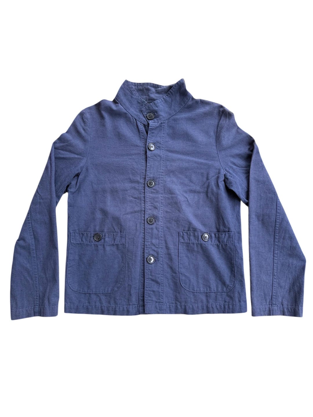 VETRA Blue Cotton Work Jacket Made in France - Etsy