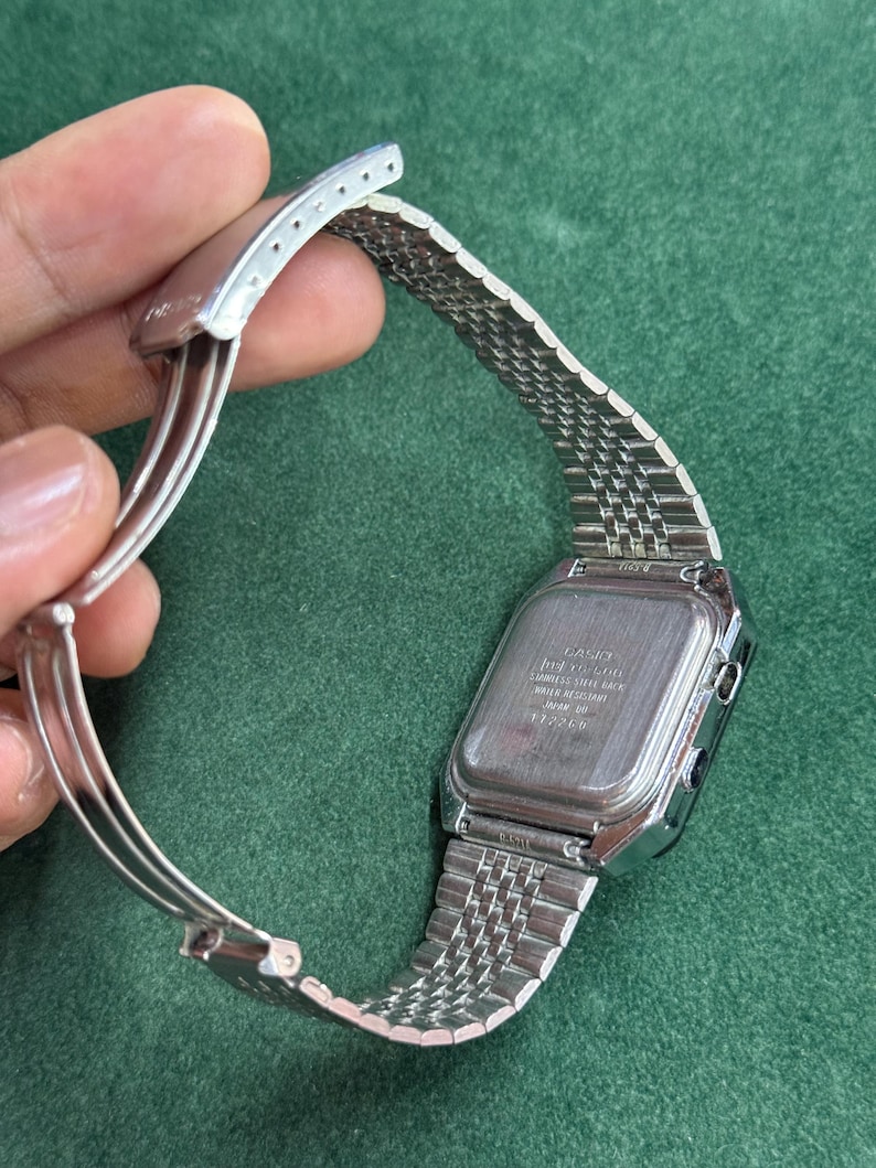 Vintage Casio TC-500 aanraaksensor Cal Japan DU digitale rekenmachine ...