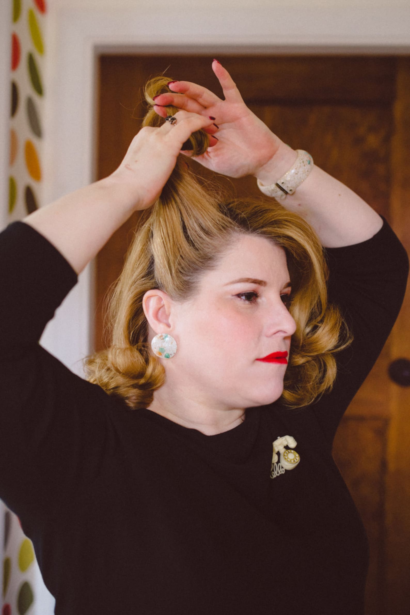 Victory Rolls - the Easy Way - Vintage Hair Tutorial Sheet, Hair How To ...