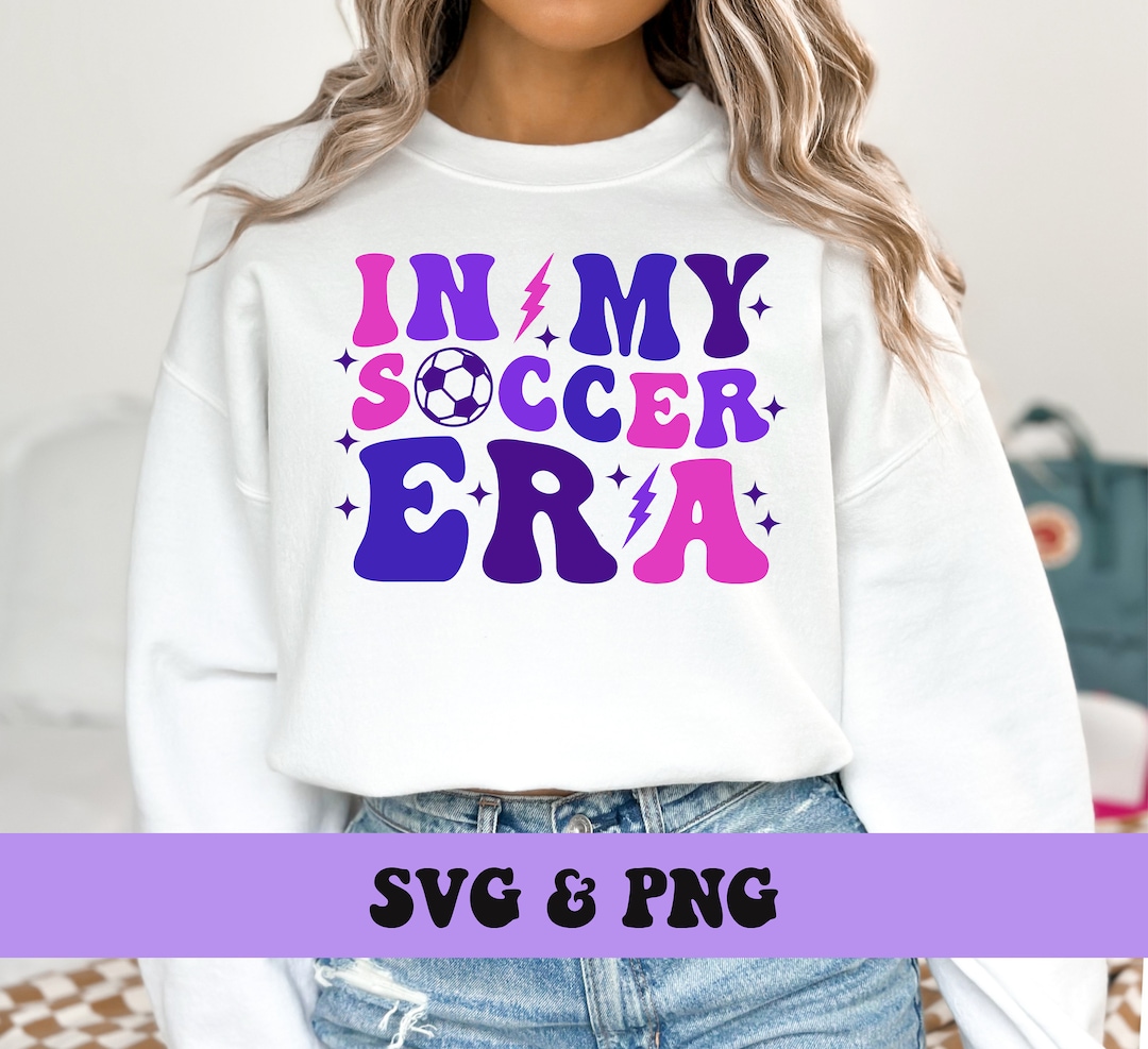 In My Soccer Era PNG and SVG Sports Groovy Soccer PNG and Svg Retro ...