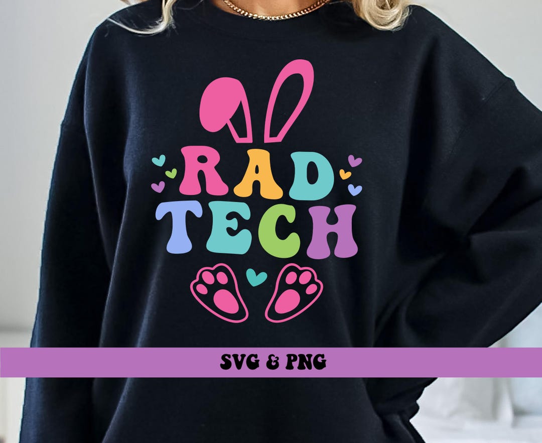 Easter Rad Tech Png and Svg, Radiology Medical Coworker Rad Tech Easter ...