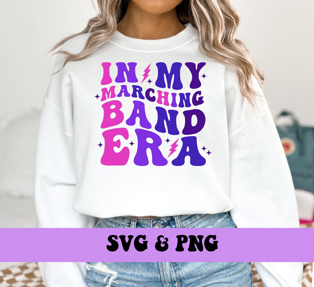 In My Marching Band Era PNG and SVG Musician School Marching Band Png ...