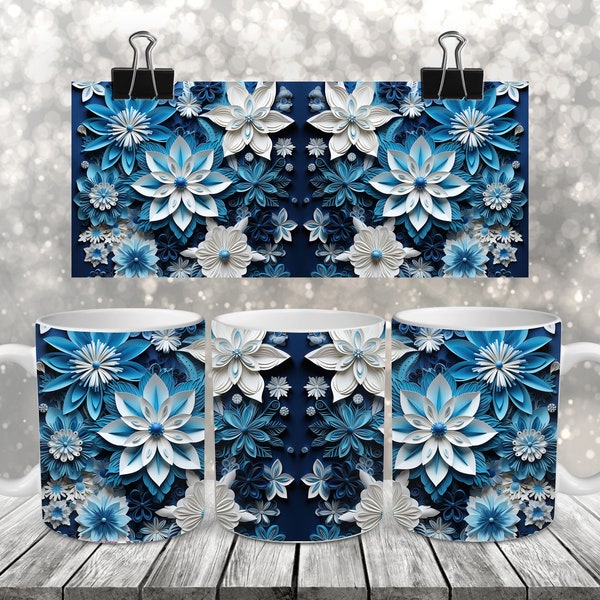 Snowflake Mug - Etsy