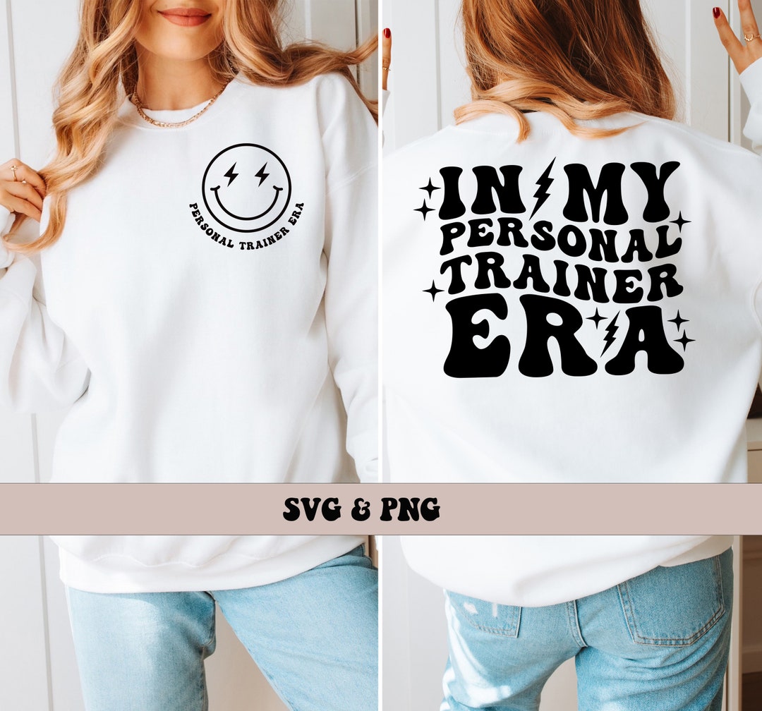 In My Personal Trainer Era SVG and PNG Groovy Retro Trainer - Etsy