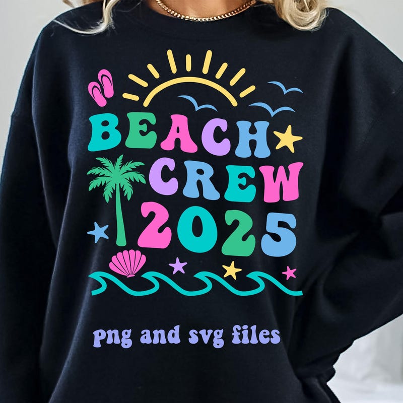 Beach Crew 2026 Svg - Etsy UK