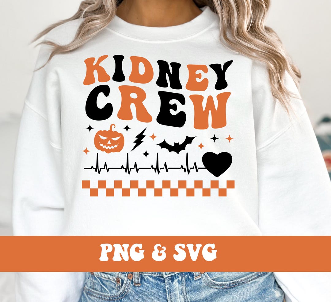 Kidney Crew Halloween Png and Svg Nephrology Nurse Team Renal Dialysis ...