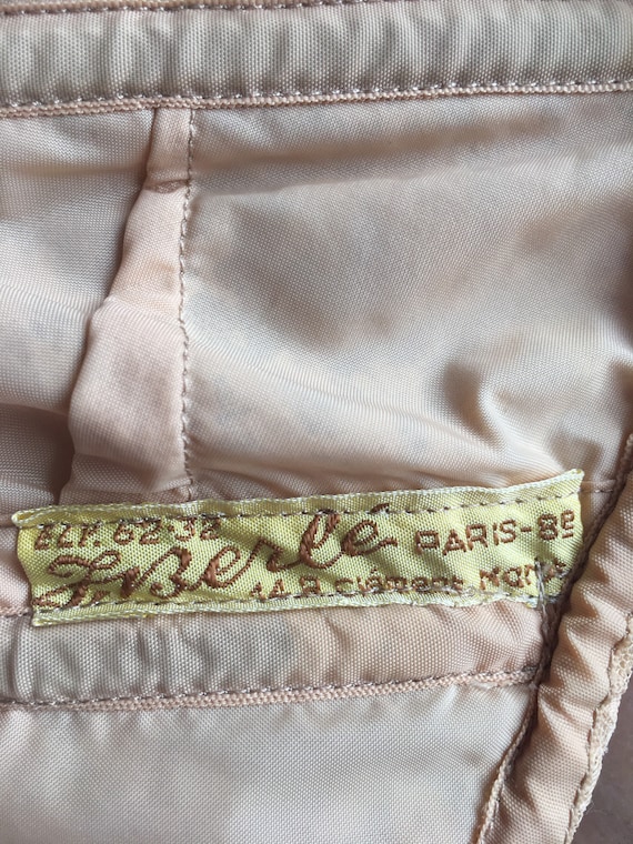 Vintage French lingerie // 1950s bustier bra - Gem