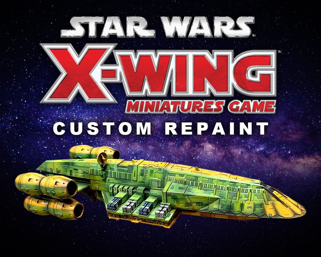 Custom X-wing Miniature Painting Commission - Etsy