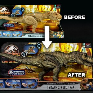 Custom Jurassic Park Repaint Commission - Etsy