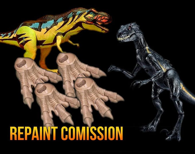 Custom Jurassic Park Repaint Commission - Etsy