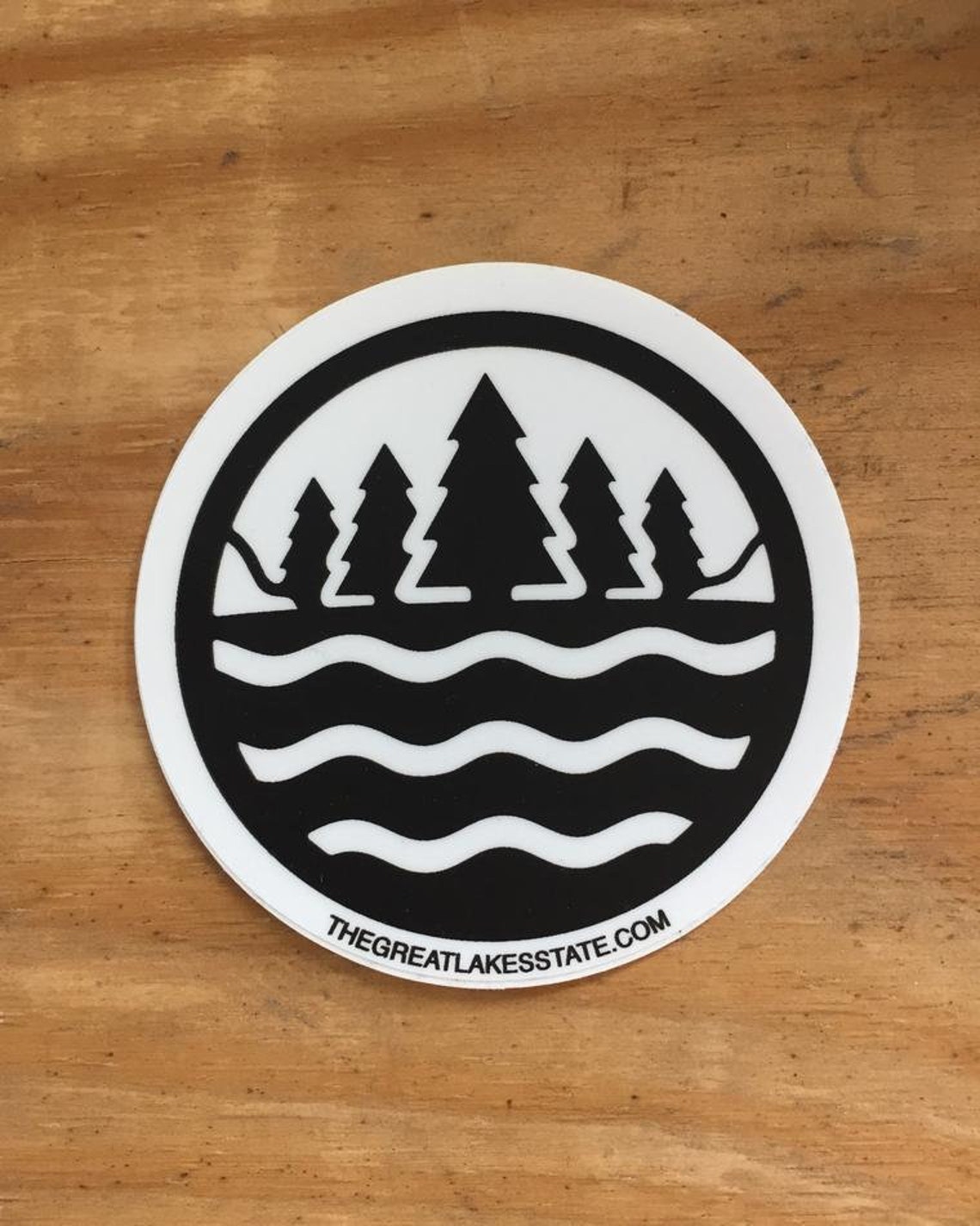 The Great Lakes State Logo Sticker - Etsy
