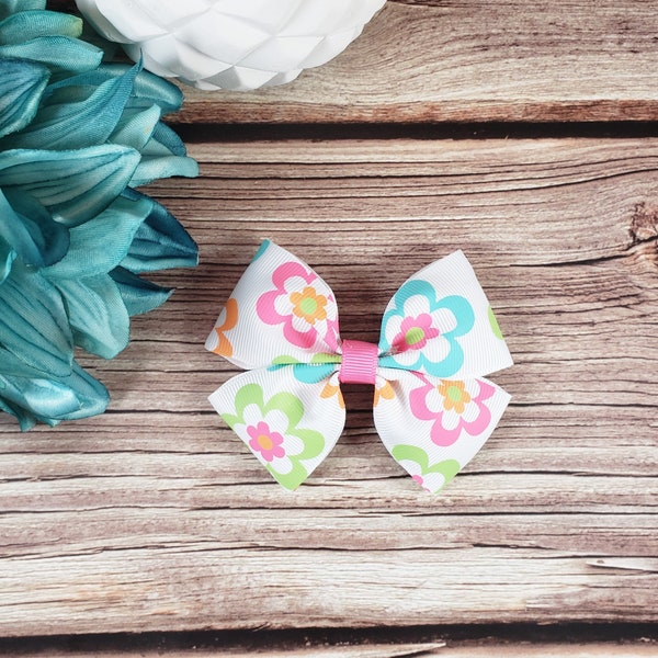 Flower Girl Hair Bow - Etsy