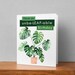 Have an Unbeleafable Birthday Plant Greeting Card, Plant Mom Card ...