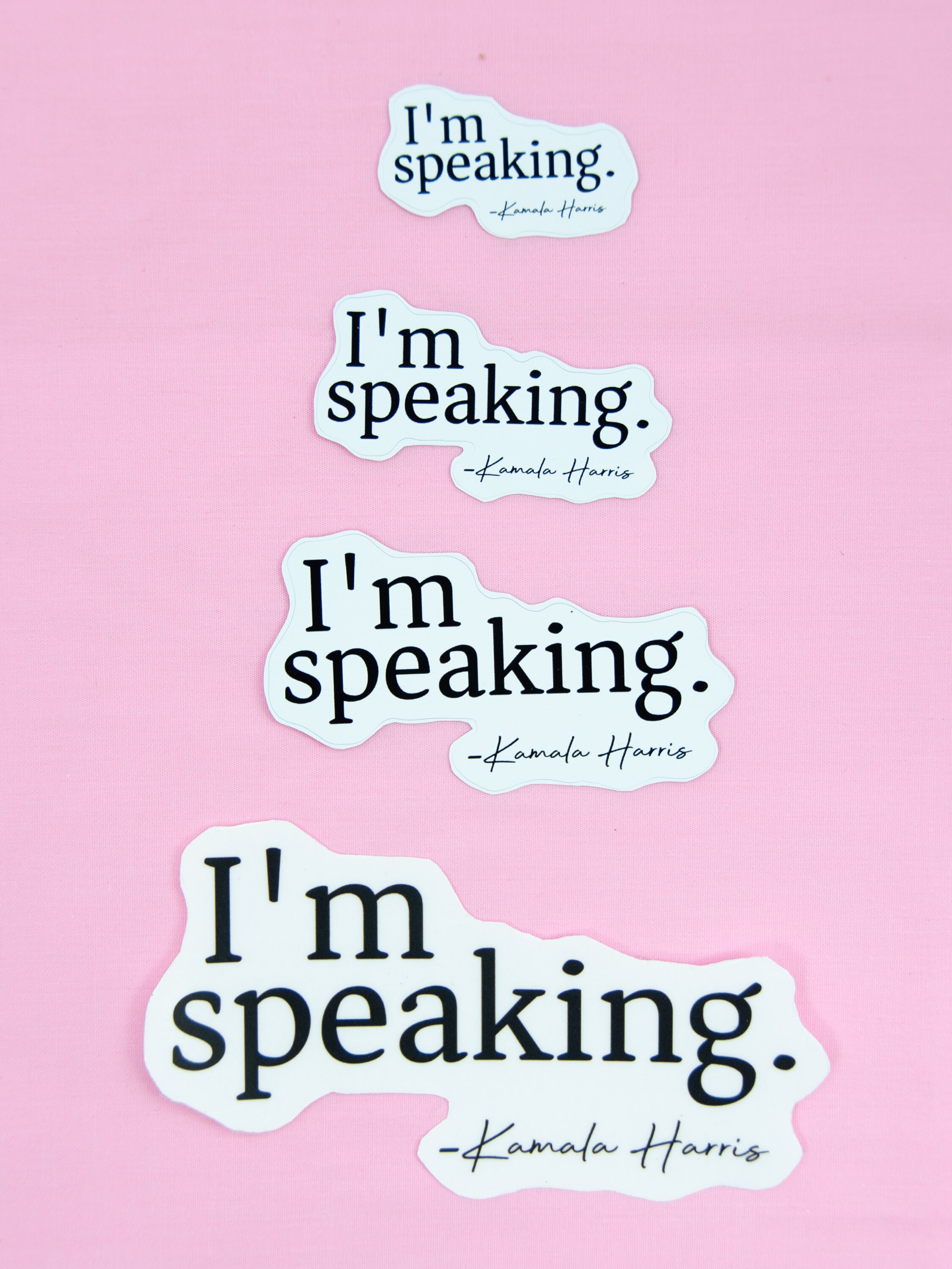 I'm Speaking Kamala Harris Sticker Gift Perfect Gift for | Etsy