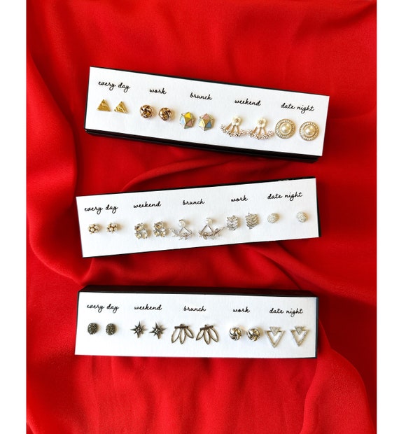 5 piece earring set store