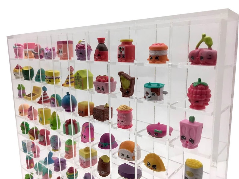 Wall Hanging Acrylic Mini Brands Display Case -100 Openings - Etsy