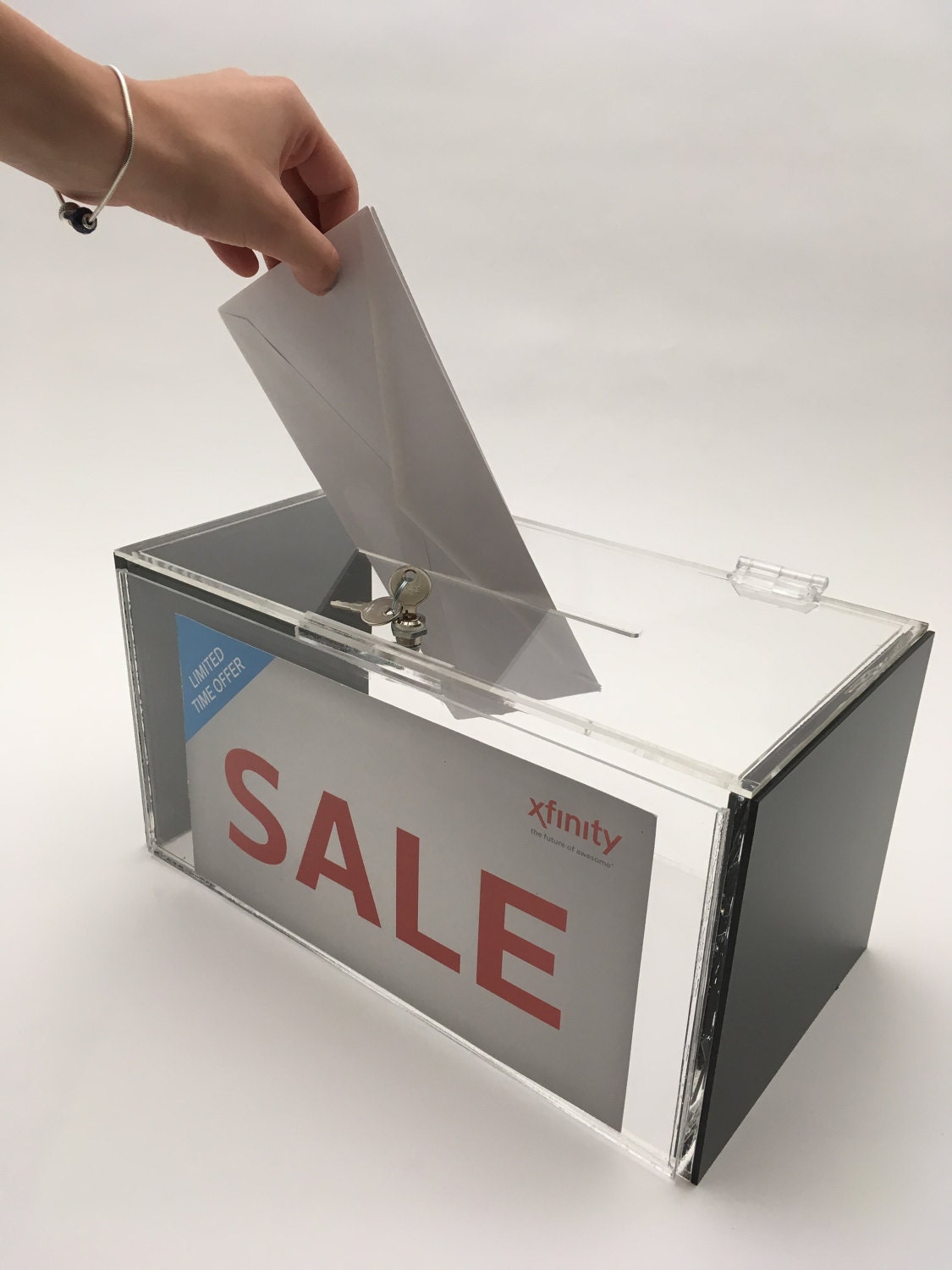 Donation Box Sign