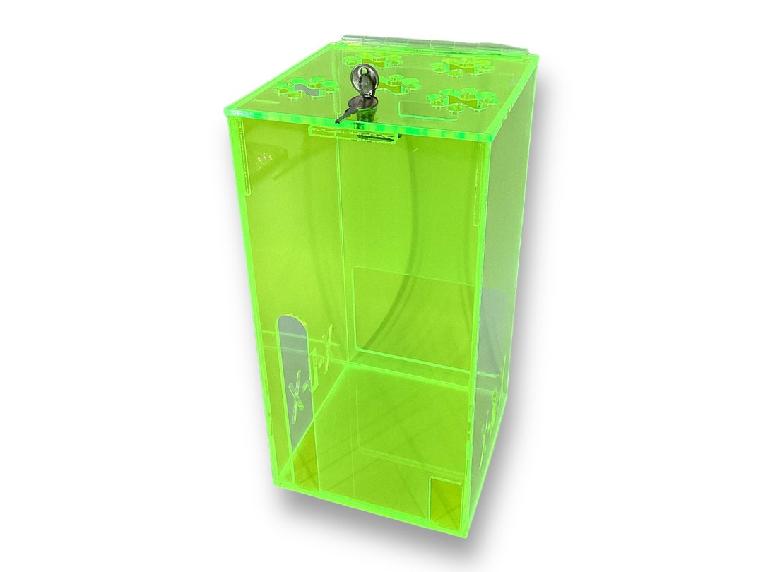 Fluorescent Green Gaming Console Security Case Compatible With X Box ...