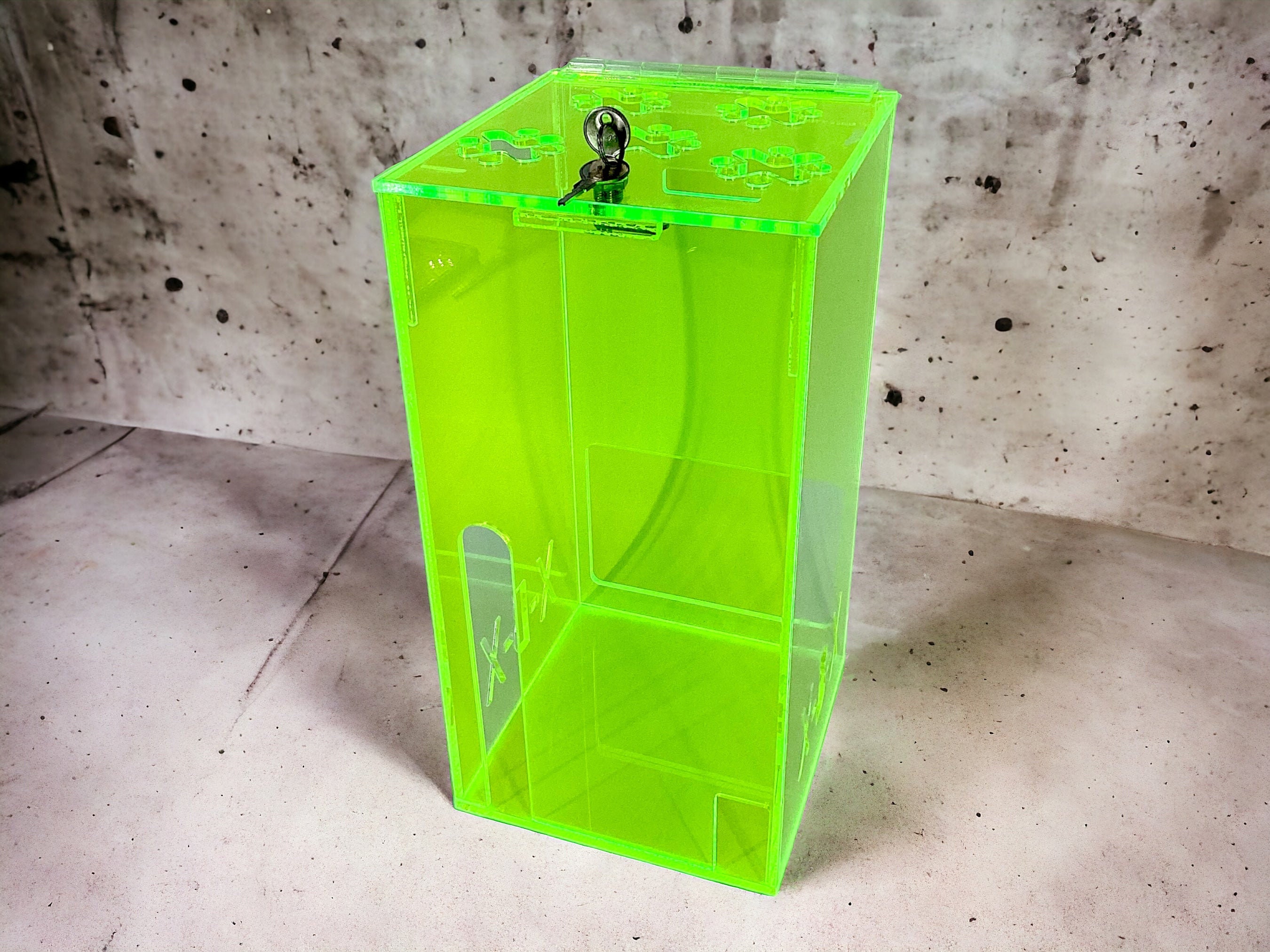 Fluorescent Green Gaming Console Security Case Compatible With X Box ...
