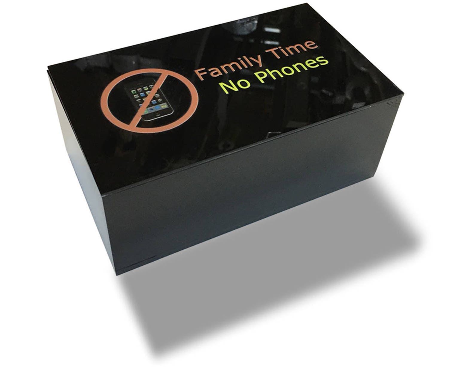 Family Time No Cell Phones Storage Box Privacy Anti Spy - Etsy