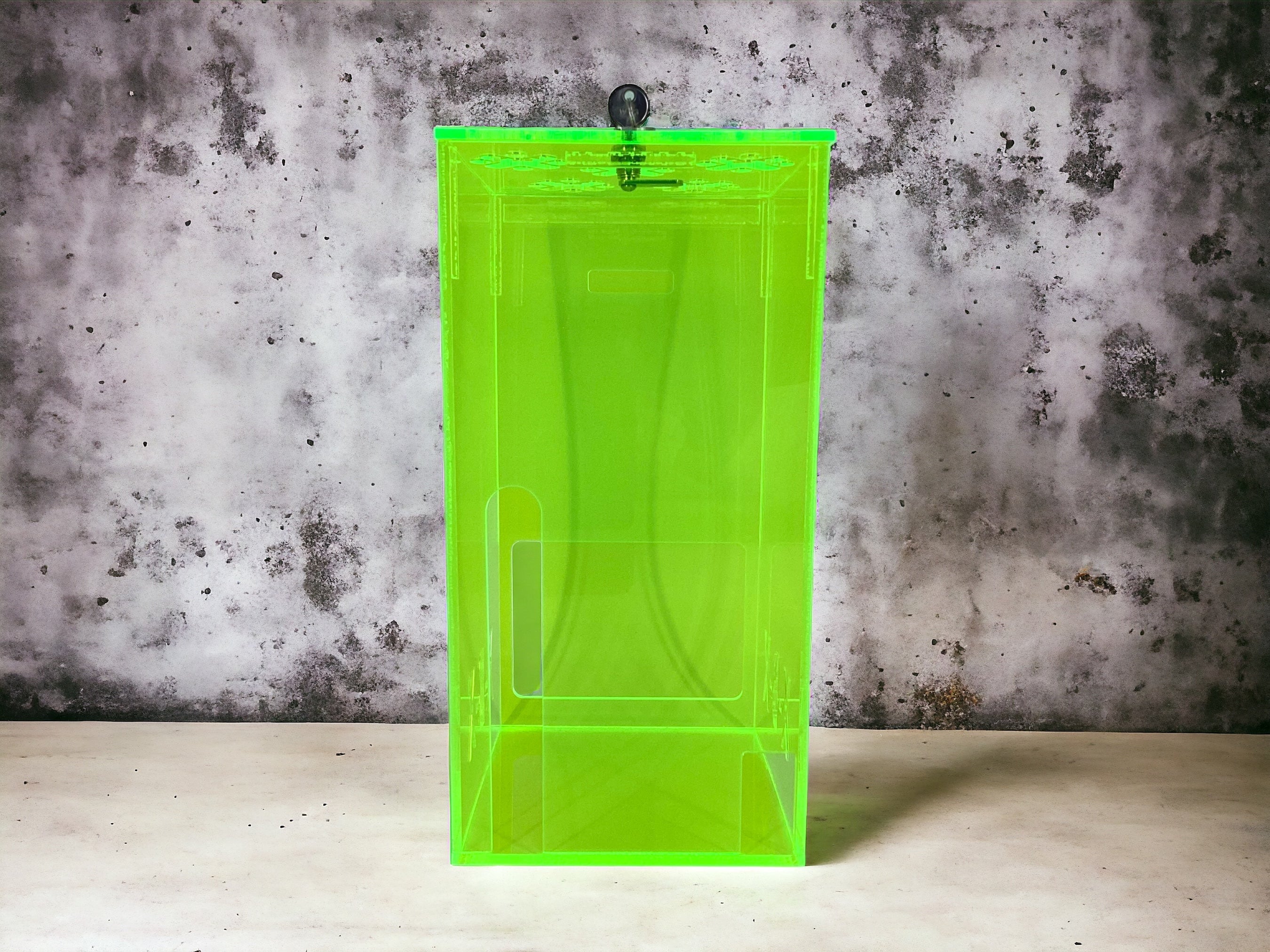 Fluorescent Green Gaming Console Security Case Compatible With X Box ...