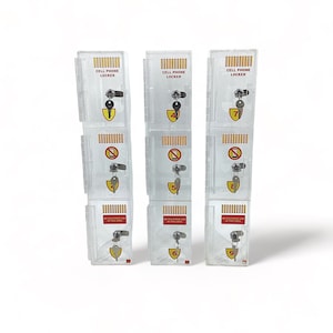 3-door Clear Acrylic Cell Phone Locker - 3 Set - Etsy