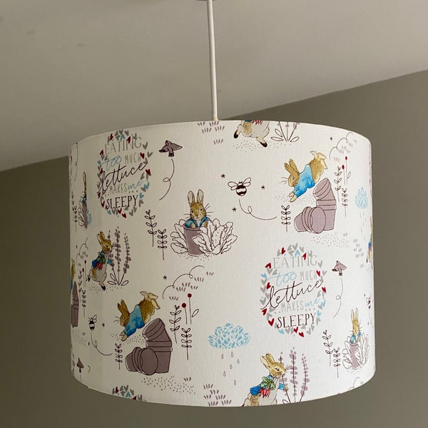 Beatrix Potter Peter Rabbit Lamp - Etsy UK